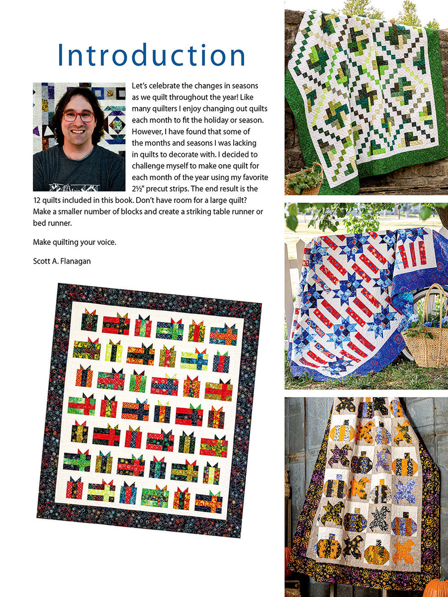Jelly Roll Quilts for All Seasons by Annie's Quilting – Threads That ...