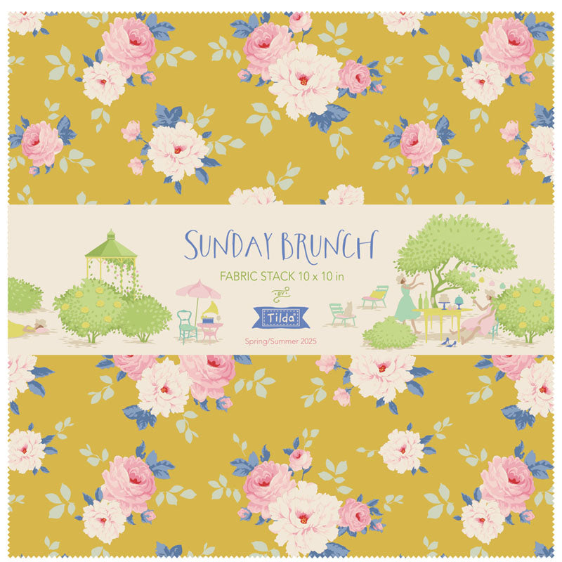 Tilda Sunday Brunch Fabric Stack – Threads That Bind Maxwell