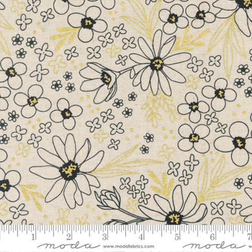 Gilded by Alli K Design for Moda-Mochi Linen-Paper/Gold 31 – Threads ...