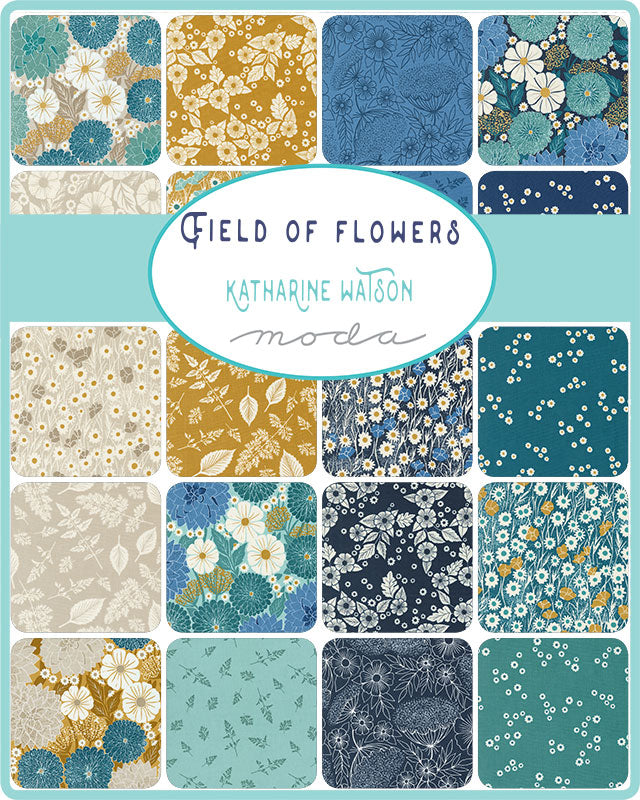 Field of Flowers by Katharine Watson 31pc. Fat 1/4 Bundle – Threads ...