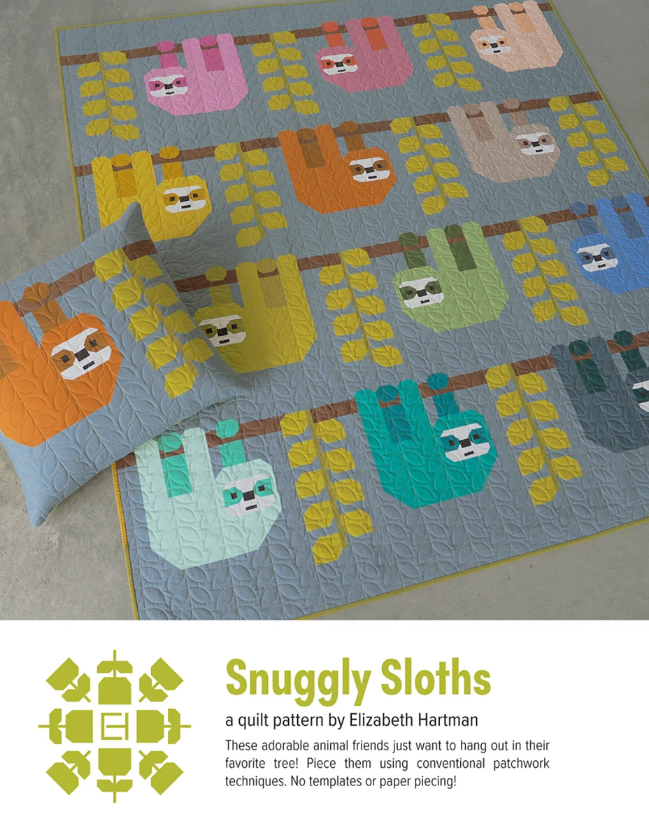 Snuggly Sloths by Elizabeth Hartman-Pattern – Threads That Bind Maxwell