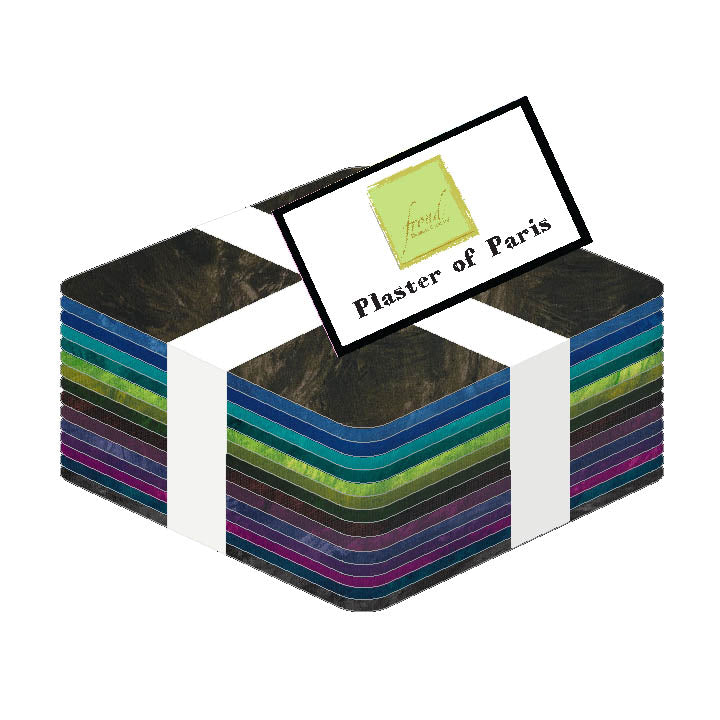 Plaster of Paris 'Cool' by Stephanie Brandenburg for Northcott 15 pc ...