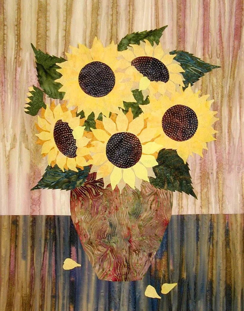 Sunflowers Pattern - Laundry Basket Quilts – Threads That Bind Maxwell