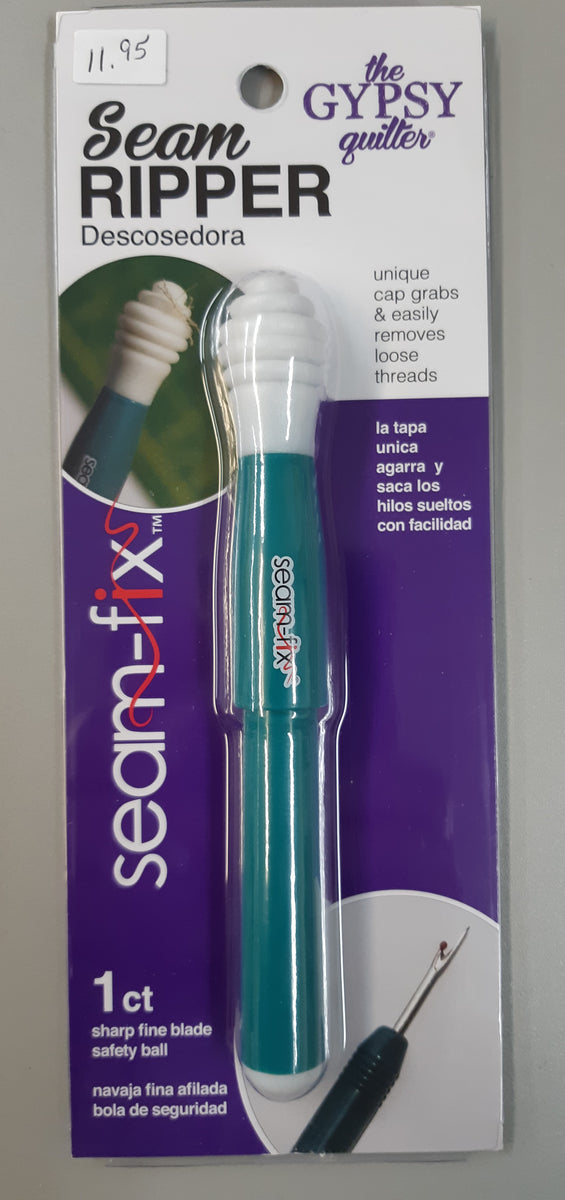 Seam-Fix Seam Ripper by Gypsy Quilter Bohemian Blue – Threads That Bind ...