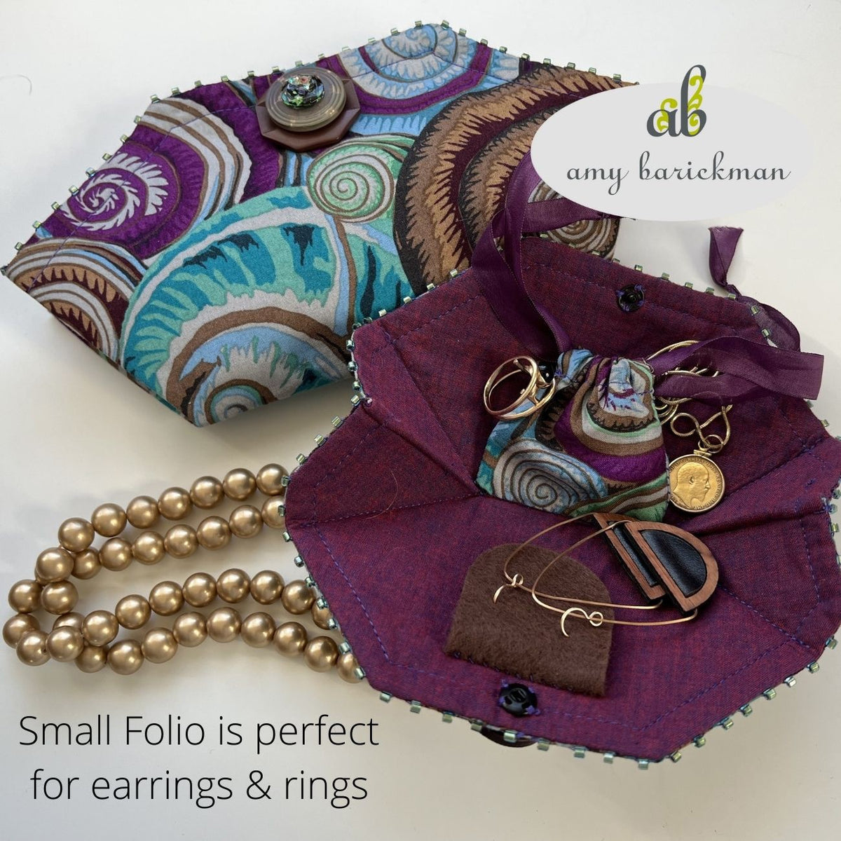 Fold & Go Folio by Amy Barickman -Pattern – Threads That Bind Maxwell
