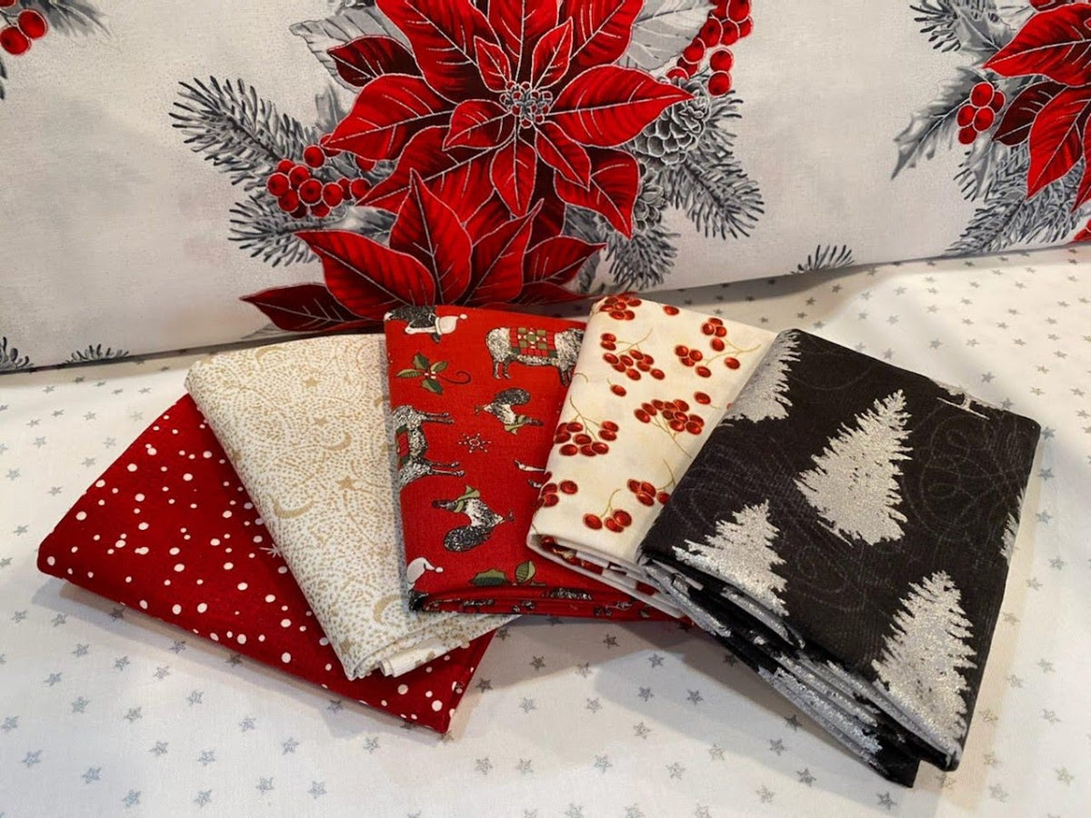 Christmas Mystery 6 pc. Fat 1/4 Bundle – Threads That Bind Maxwell
