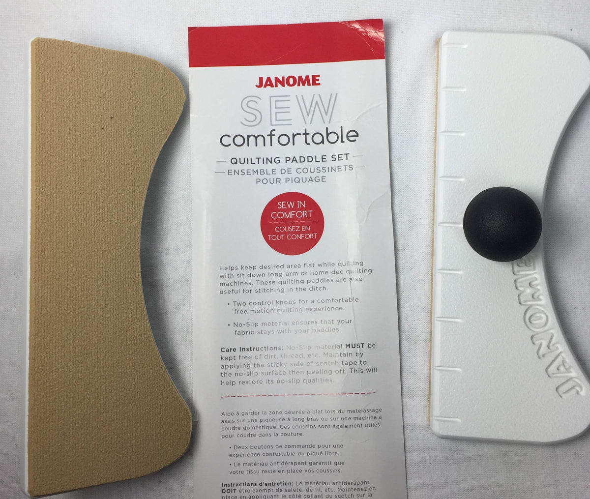 Janome Quilting Paddle Set – Threads That Bind Maxwell